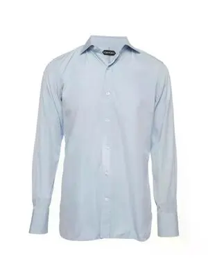 TOM FORD Long-sleeve Shirt - Blue