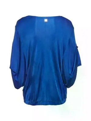 Roberto Cavalli Jersey Dolman Sleeve Blouse