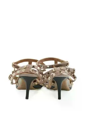 Valentino Garavani Rockstud Ankle Strap Pumps