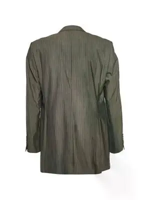 Balmain Stripe-pattern Single-breasted Blazer