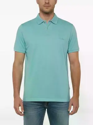 Loro Piana Logo-embroidered Polo Shirt - Blue