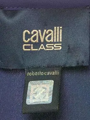 Roberto Cavalli Embellished Lace-up Blouse