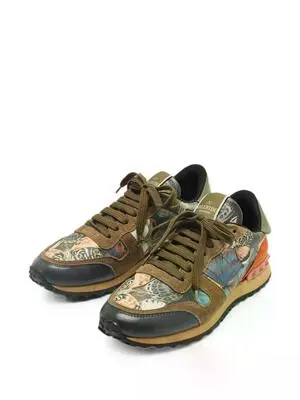 Valentino Garavani Rockrunner Butterfly-print Sneakers