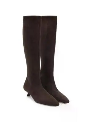 Casadei Giselle Kitten-heel Boots
