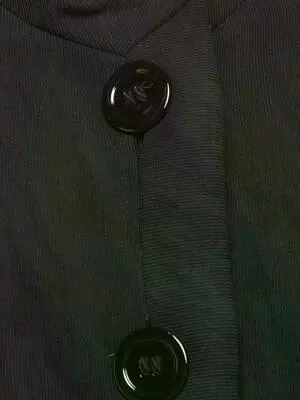 Dolce & Gabbana Fur-trimmed Button-up Jacket