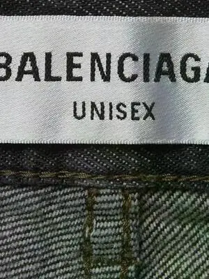 Balenciaga Distressed Straight-leg Jeans