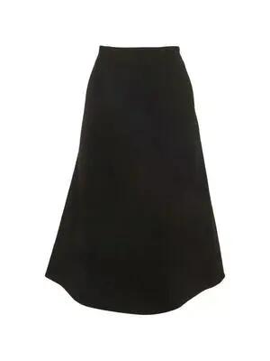Prada Safety Pin Embellished Midi Skirt