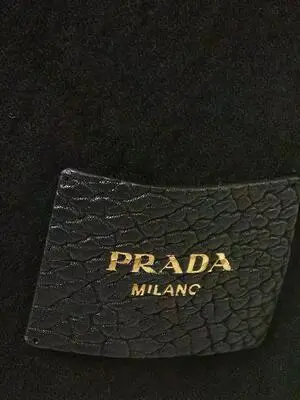 Prada Safety Pin Embellished Midi Skirt