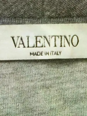 Valentino Garavani Paneled Crew-neck Sweatshirt