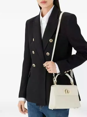 Furla 1927 Mini Leather Tote Bag - Neutrals