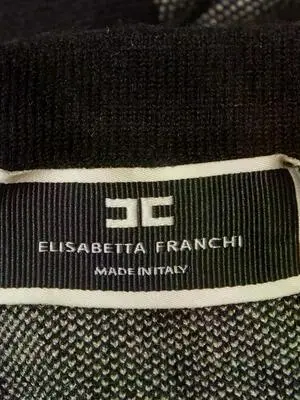 Elisabetta Franchi Jacquard Knit Midi Skirt Set