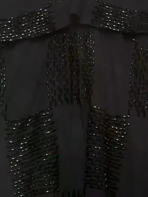 Emporio Armani Crepe V-neck Mini Dress