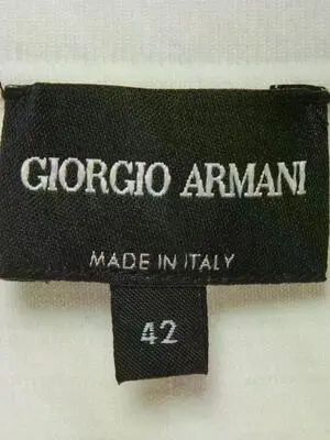 Giorgio Armani Rib-knit Pencil Mini Skirt