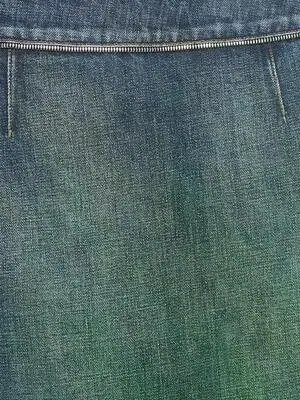 Saint Laurent Denim Mini Skirt