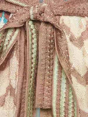 Missoni Pointelle Knit Belted Cardigan