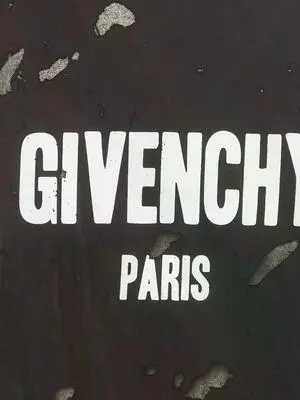 Givenchy Distressed Logo-print T-shirt