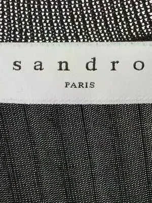 Sandro Ribbed Knit Tank Top