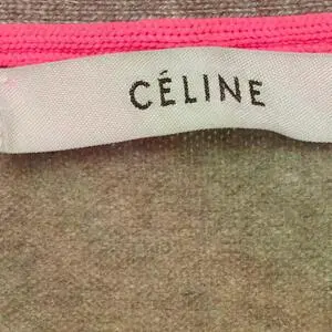 Celine Brown Cashmere Fine Knit V-neck Cardigan - Neutrals