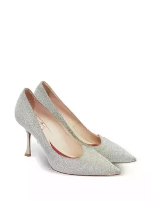ROGER VIVIER Glitter Heart Pumps