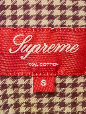 Supreme Houndstooth-pattern Shirt