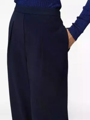 Emporio Armani Pleated Crêpe Trousers