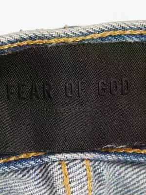 Fear Of God Ripped Cotton Jeans