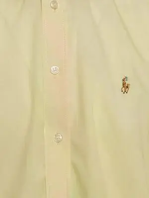 Polo Ralph Lauren Embroidered Pony Long-sleeve Shirt - Yellow