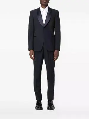 Emporio Armani Shawl-lapel Suit - Blue