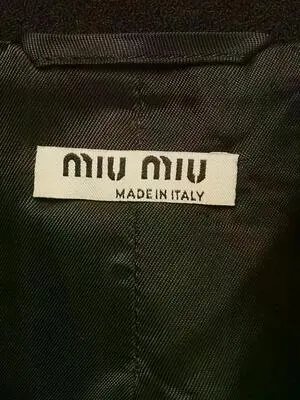Miu Miu Bouclé Cropped Jacket