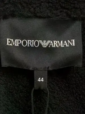Emporio Armani Fleece-trim Zip-up Jacket