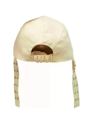 Dior Curved Brim Cap With Leather Trim