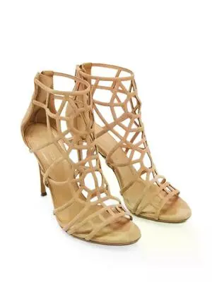 SERGIO ROSSI Puzzle Cut-out Ankle Boots