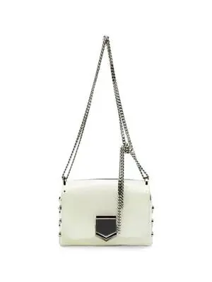 JIMMY CHOO Lockett City Crossbody Bag - White