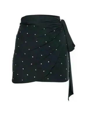 Hunza G Swarovski Tie-side Mini Sarong