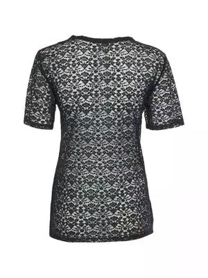 Stella McCartney Lace Graphic Print T-shirt