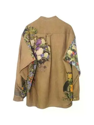 ANNTIAN Floral-print Shirt