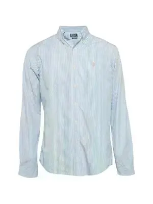 Polo Ralph Lauren Striped Long-sleeve Shirt - Blue