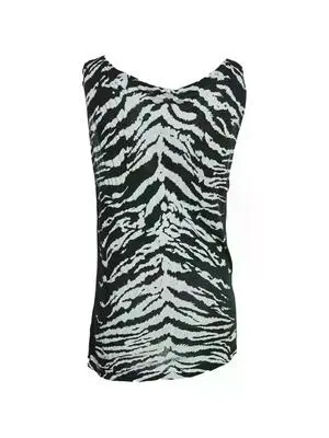 Saint Laurent 2013 Leopard Print Tank Top