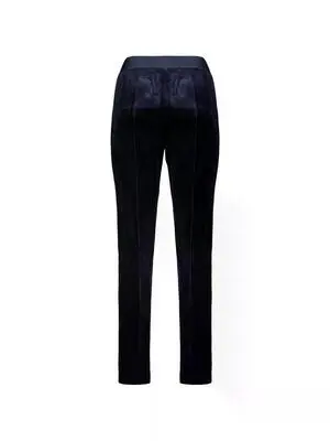 Alberta Ferretti Velvet Effect Track Pants