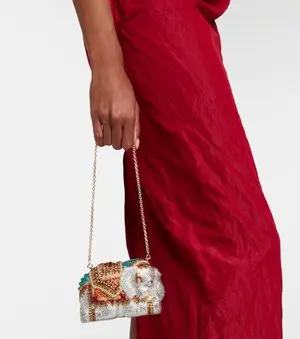 Judith Leiber Elephant Small Embellished Clutch