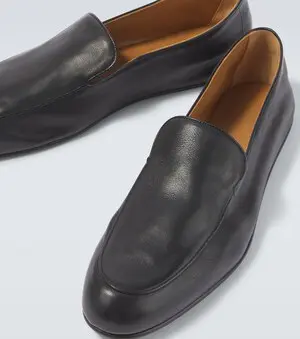 TOM FORD Leo Leather Loafers