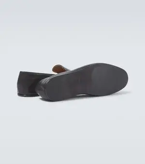 TOM FORD Leo Leather Loafers