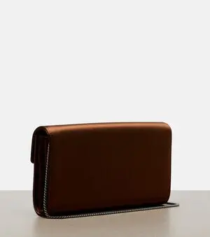 ROGER VIVIER Embellished Satin Clutch