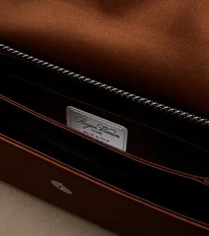 ROGER VIVIER Embellished Satin Clutch
