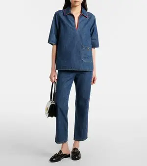 Valentino Garavani Vgold Straight Jeans