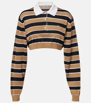 Prada Ribbed Shirts For Women