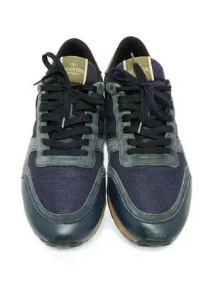 Valentino Garavani Rockrunner Low-top Sneakers - Blue