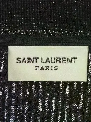 Saint Laurent Sequin-embellished Polo Shirt