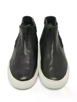Tory Burch Floral Leather Sneakers