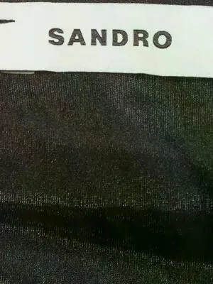 Sandro Ruched Detail Midi Skirt